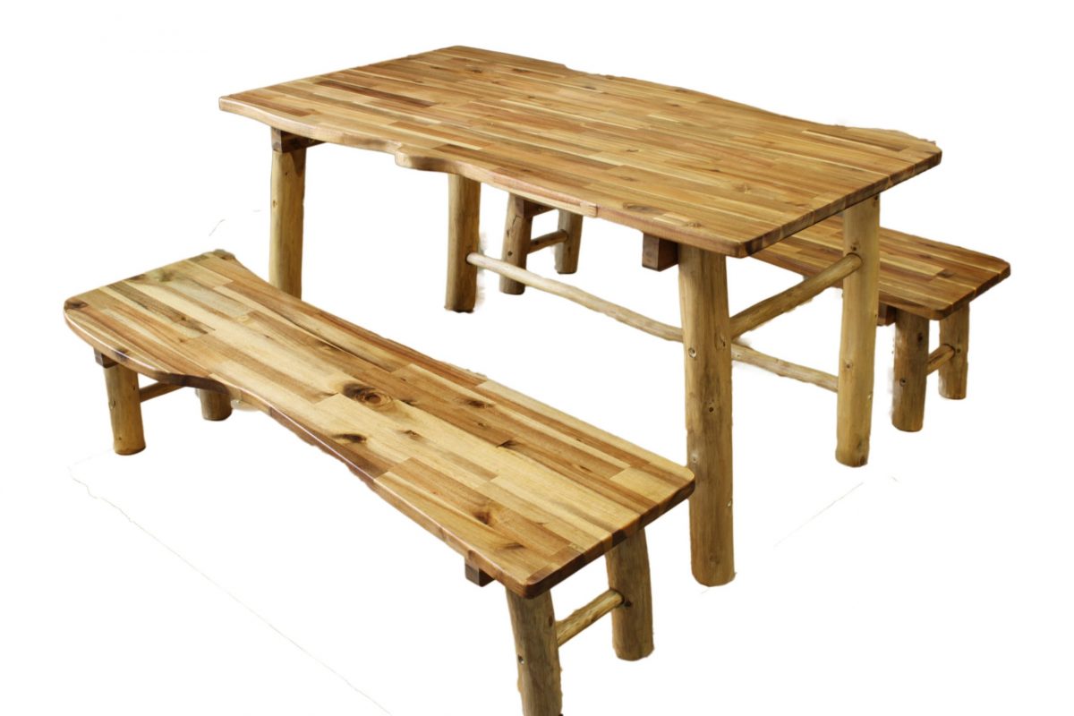 Tree Tables And 2 Benches - Qtoys - Learning through Play