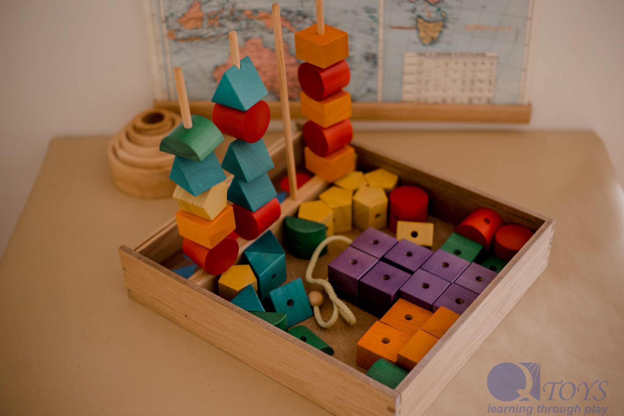 Jumbo Sequencing Blocks - QToys - Learning through Play