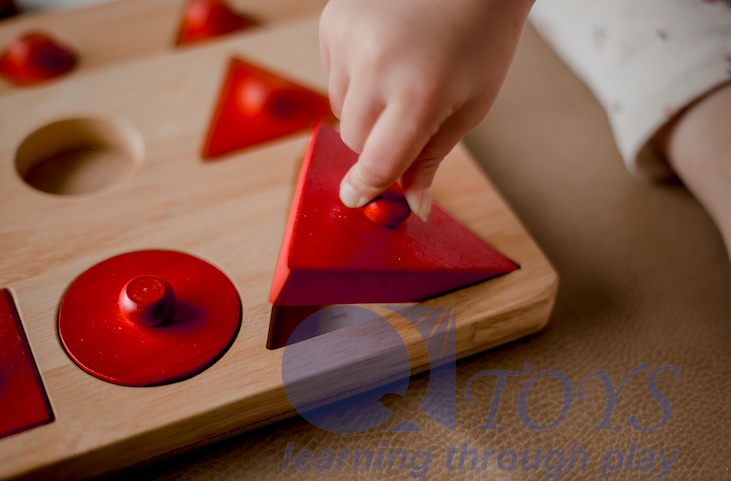 Toddler Knob Shape Puzzle Qtoys toddler-knob-shape-puzzle-qtoys