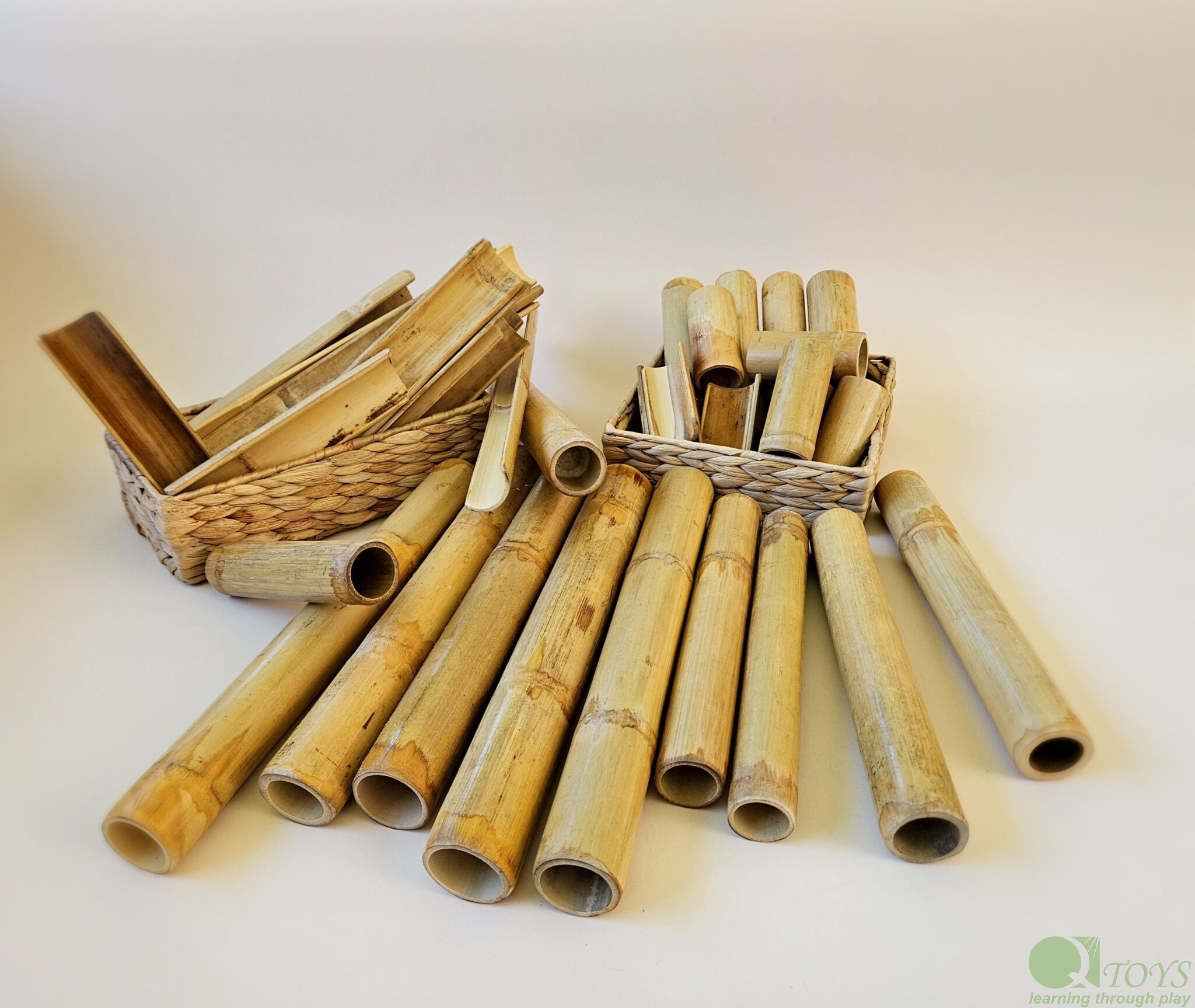 Mini Bamboo Channels – QToys – Learning through Play