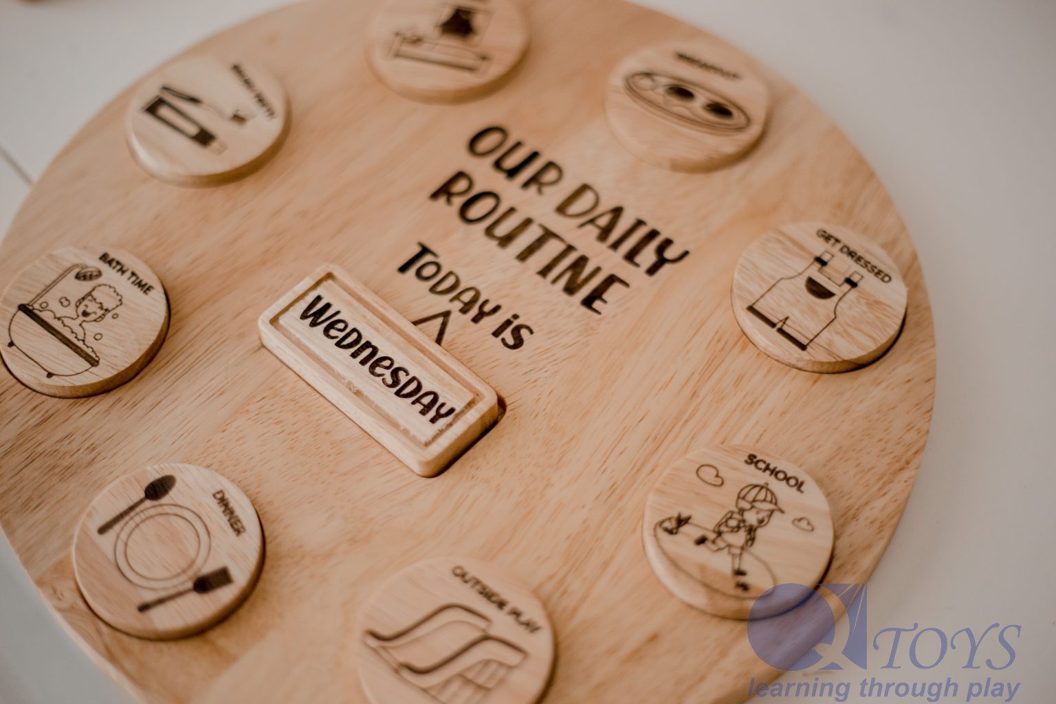 Daily Routine Circle - QToys - Learning through Play