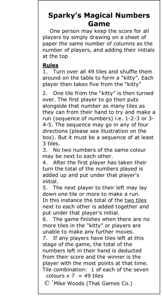 Sparky Number Game - QToys - Learning through Play